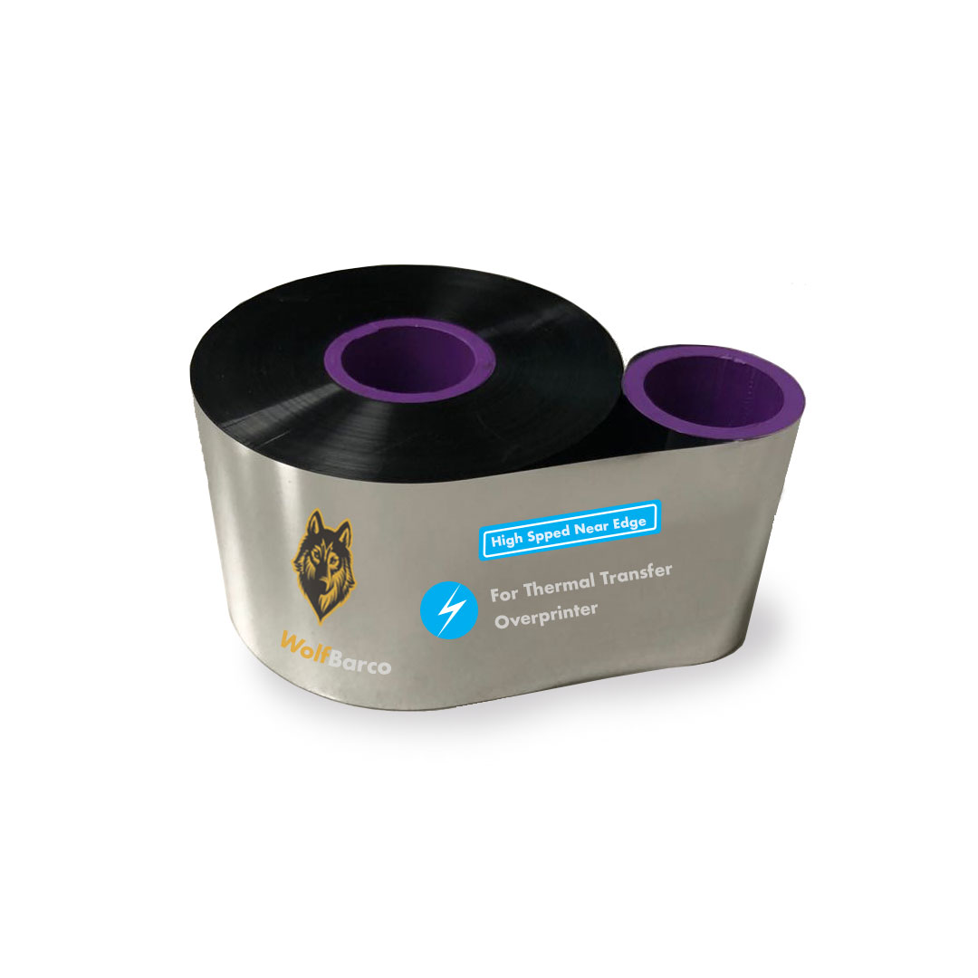 24 Rolls 1.30" X 2297' (33mm x 700m) Near Edge Wax /Resin Thermal ...